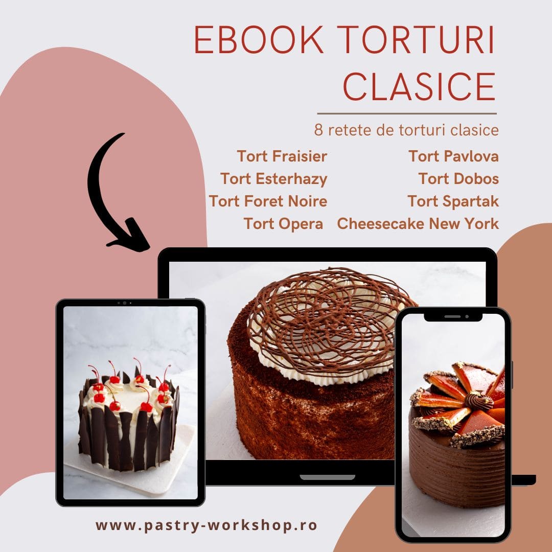 Ebook Torturi Clasice - 8 retete de torturi - Atelier de Cofetarie